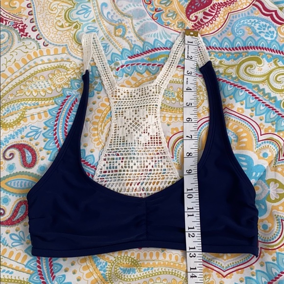 hop lun | Swim | Hop Lun Bikini Embroided Top | Poshmark